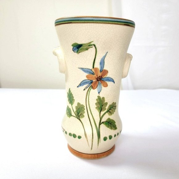 Weller | Art | Weller Pottery Vase Vintage 725 Flower Bonito Hand ...